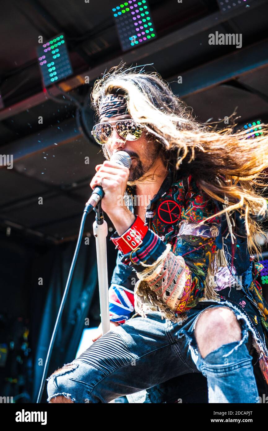 Collateral Live in Concert Stock Photo - Alamy