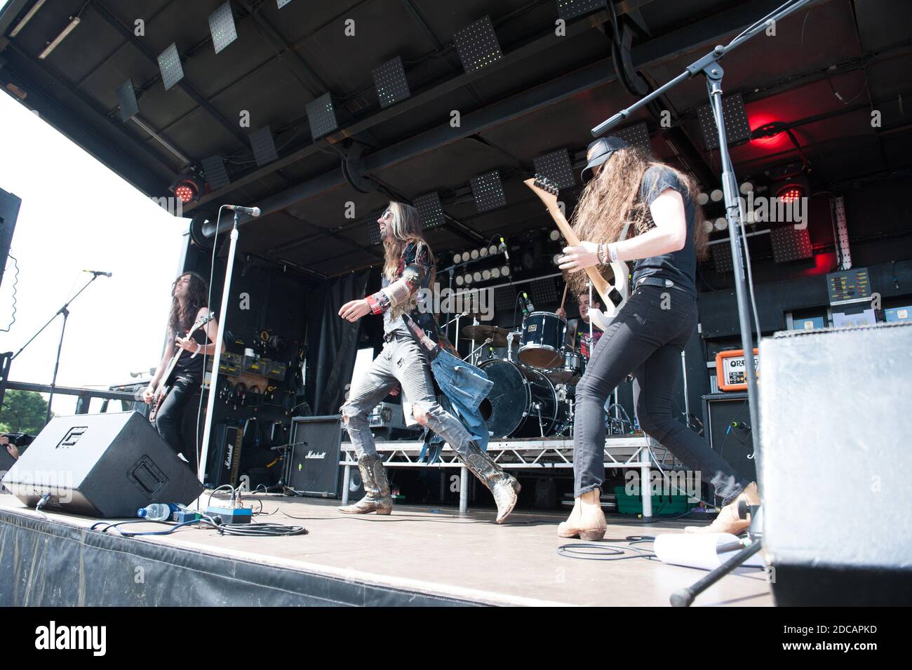 Collateral Live in Concert Stock Photo - Alamy