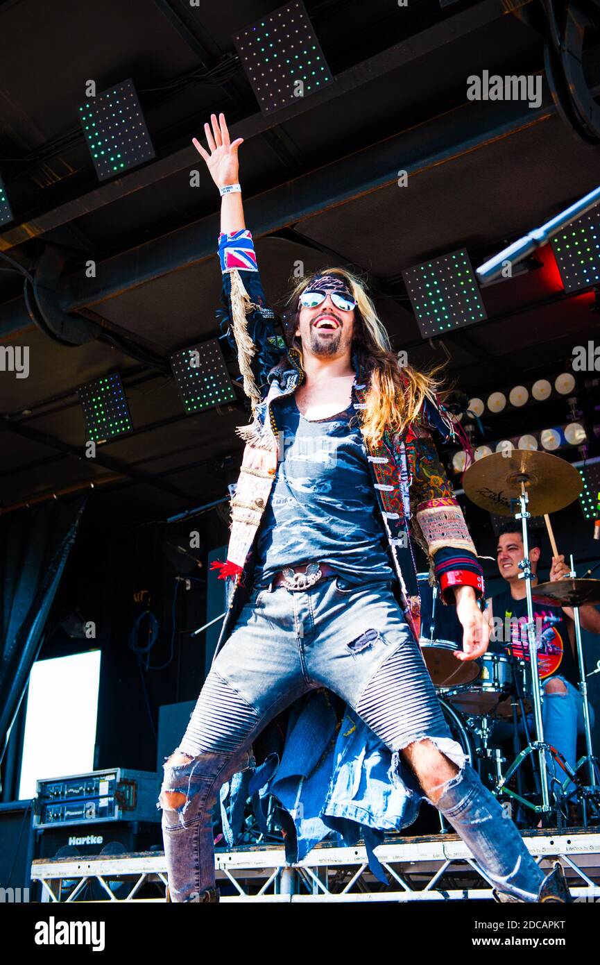 Collateral Live in Concert Stock Photo - Alamy