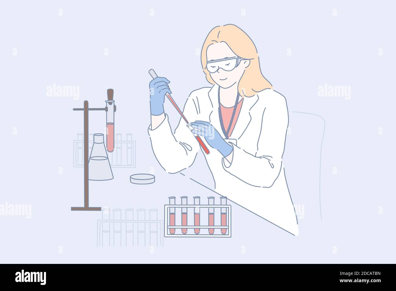 Imunology Stock Vector Images - Alamy