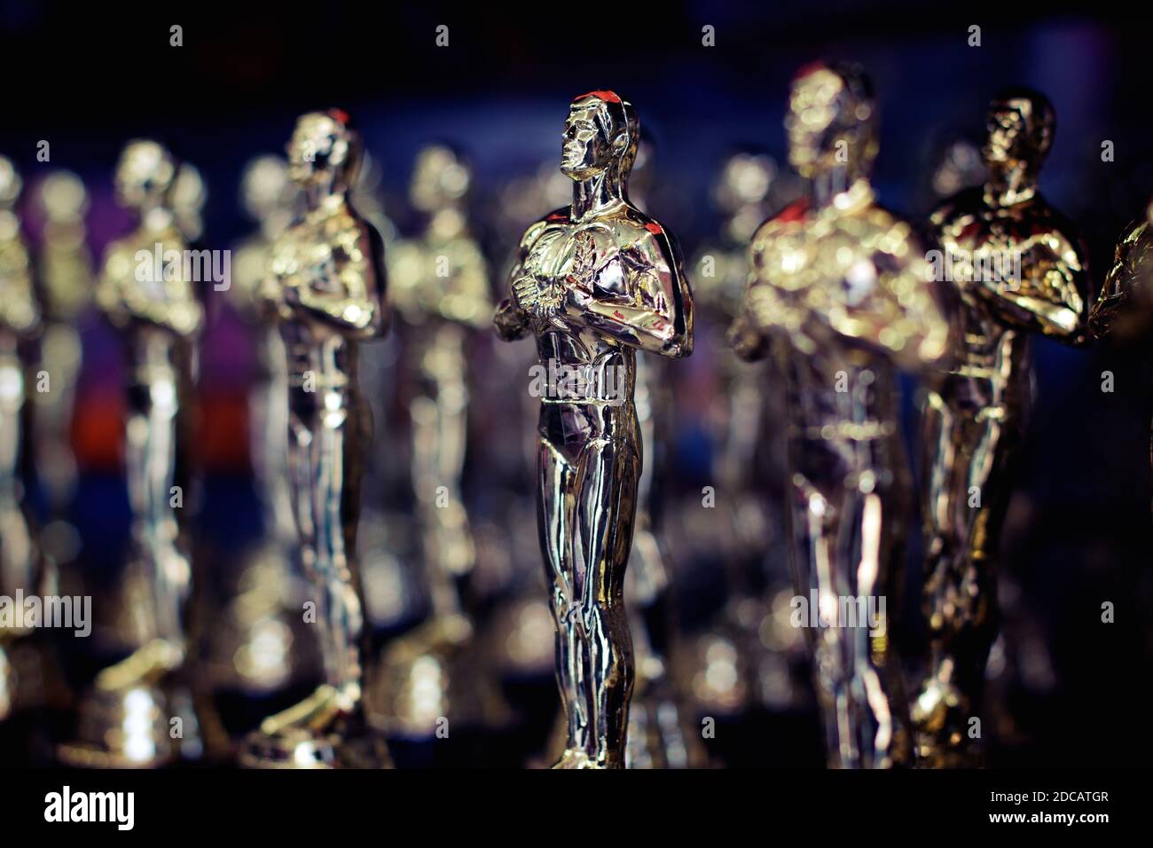 Oscar award trophy hi-res stock photography and images - Alamy