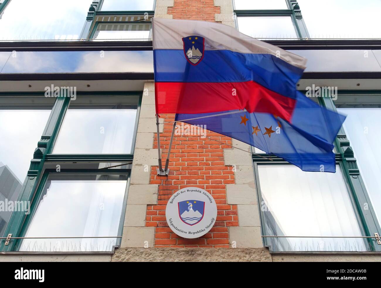 Embassy, Republic of Slovenia, Berlin, Germany Stock Photo - Alamy
