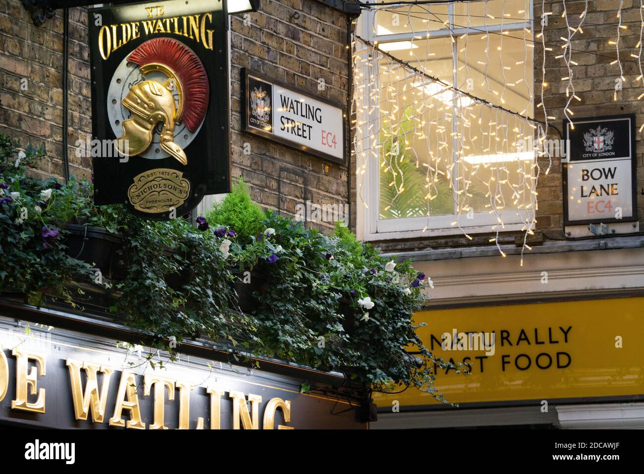 Watling street sign hi-res stock photography and images - Alamy