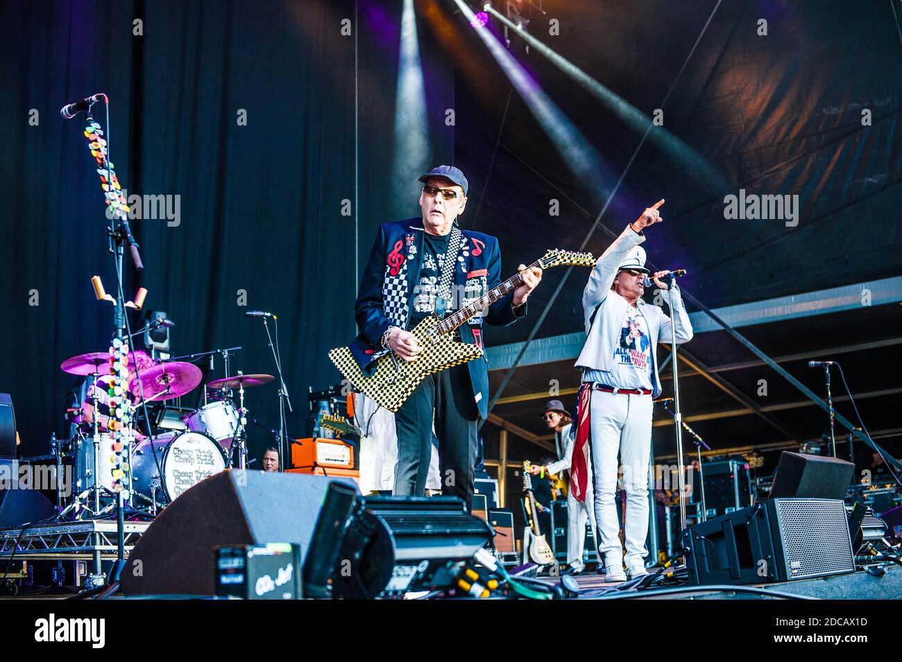 Cheap Trick Live in concert Stock Photo - Alamy