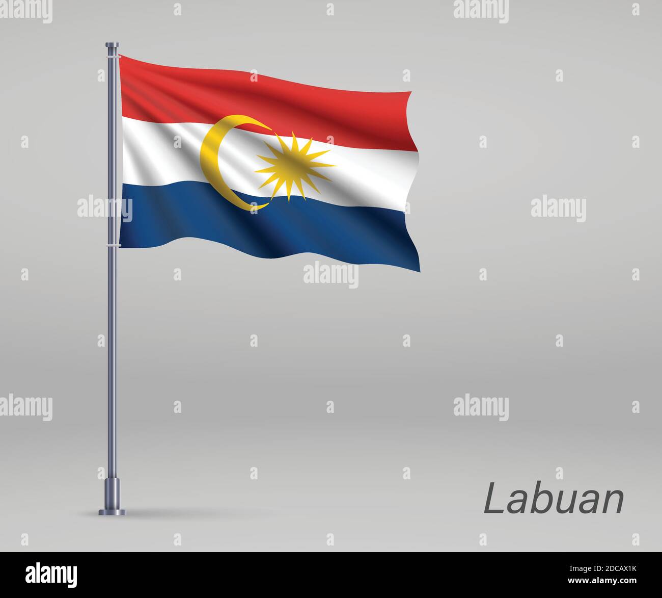 Flag labuan malaysia hi-res stock photography and images - Alamy