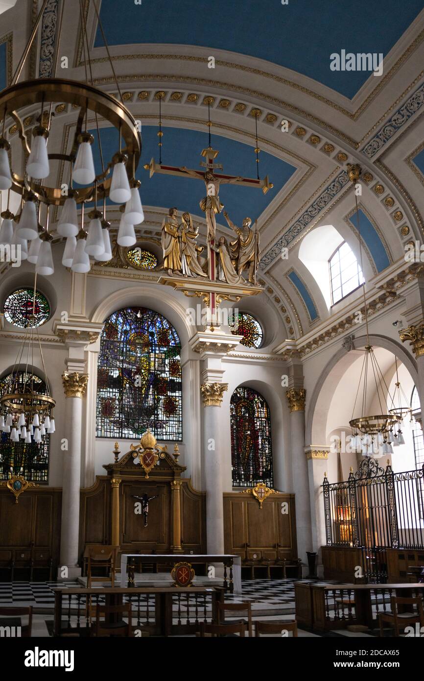 St Mary-le-Bow church Stock Photo - Alamy