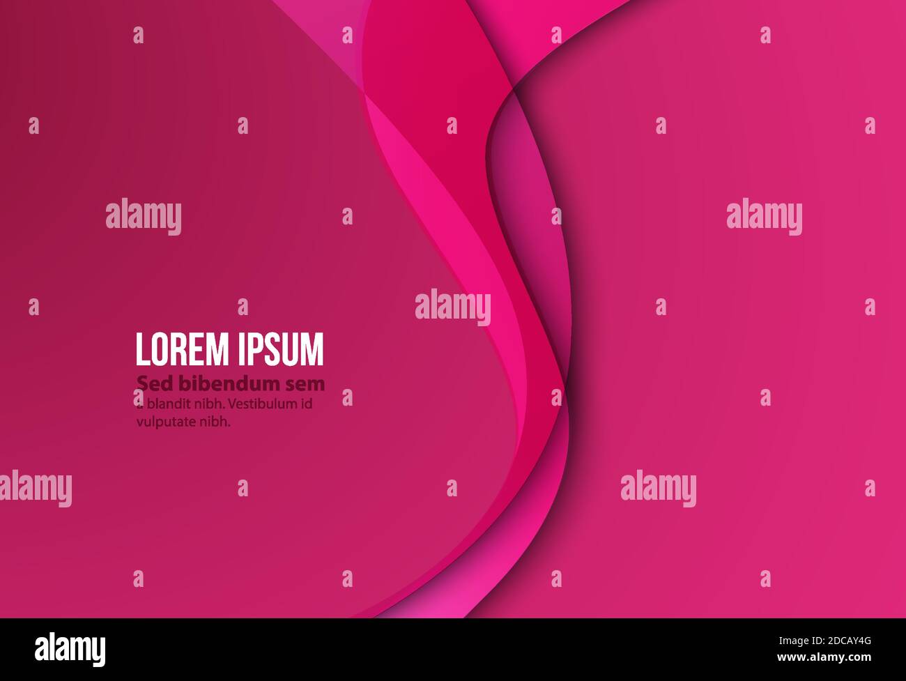 Vector pink header background hi-res stock photography and images - Alamy