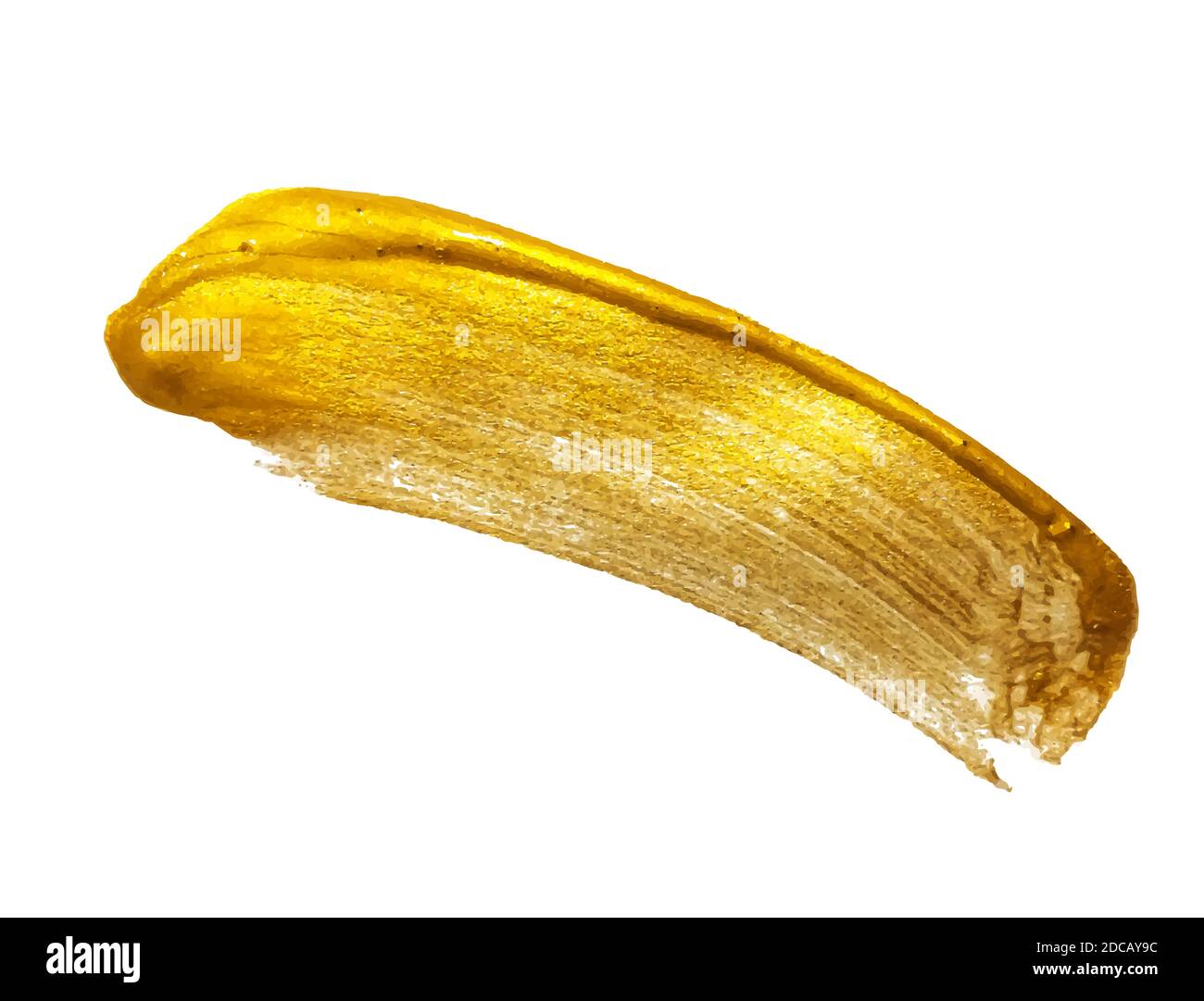 Gold Paint Glittering Textured Art Illustration. Illustration Stock ...