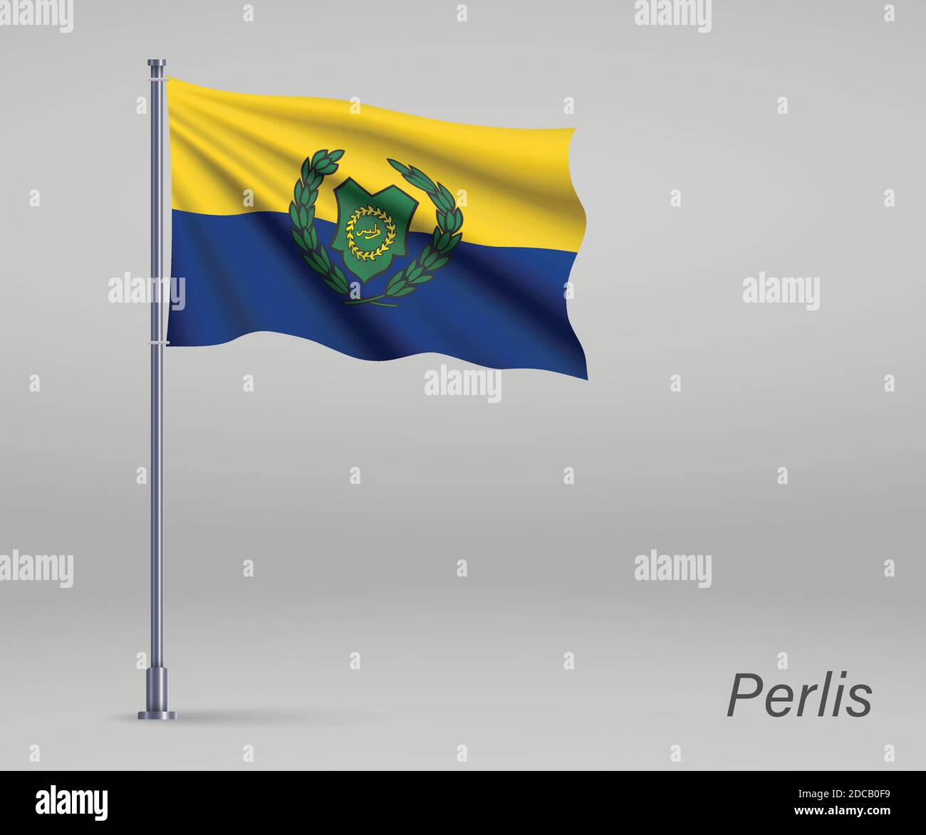Perlis flag hi-res stock photography and images - Alamy