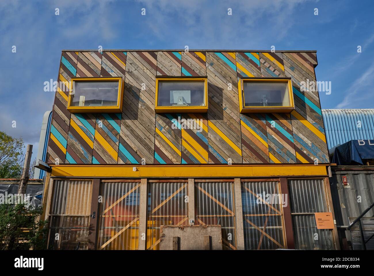 cody dock community hub on the River Lea in Newham Stock Photo - Alamy