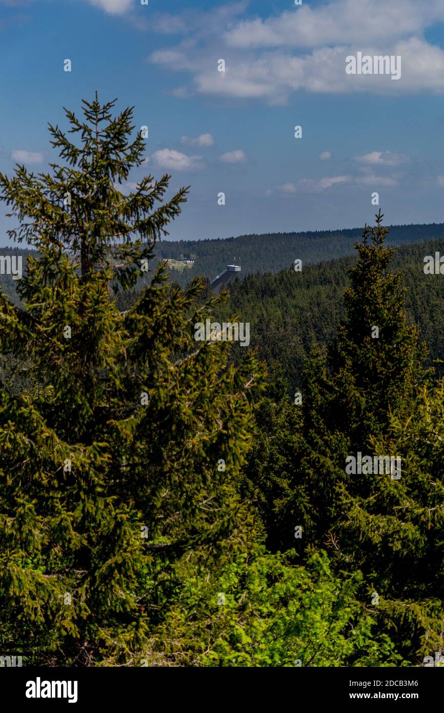 Hiking in different places through the Thuringian Forest - Thüringer ...