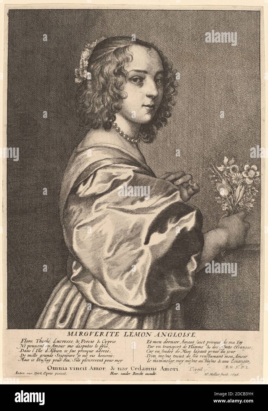 Wenceslaus Hollar, (artist), Bohemian, 1607 - 1677, Sir Anthony van ...