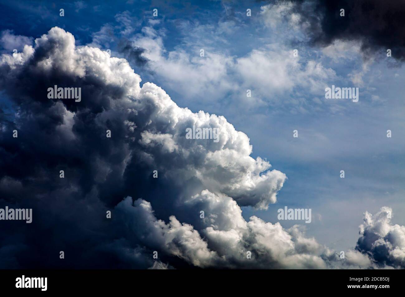 Dark and Dramatic Storm Clouds Area Background Stock Photo - Alamy