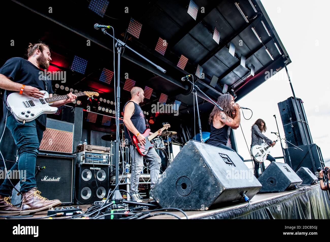 Piston Live in Concert Stock Photo - Alamy