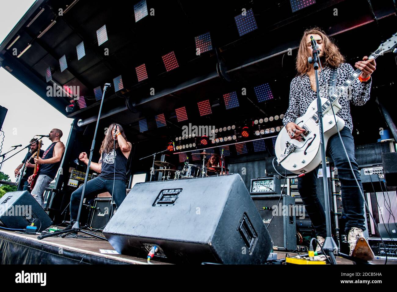 Piston Live in Concert Stock Photo - Alamy