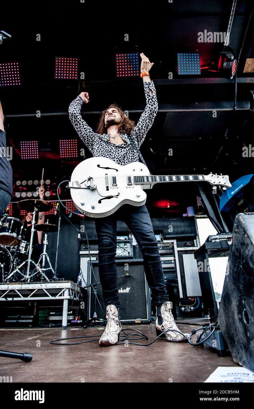 Piston Live in Concert Stock Photo - Alamy