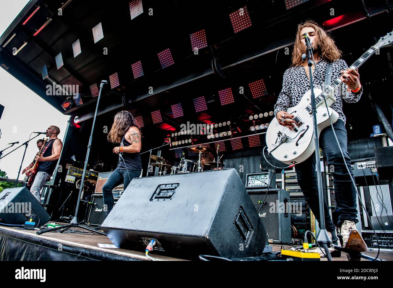 Piston Live in Concert Stock Photo - Alamy