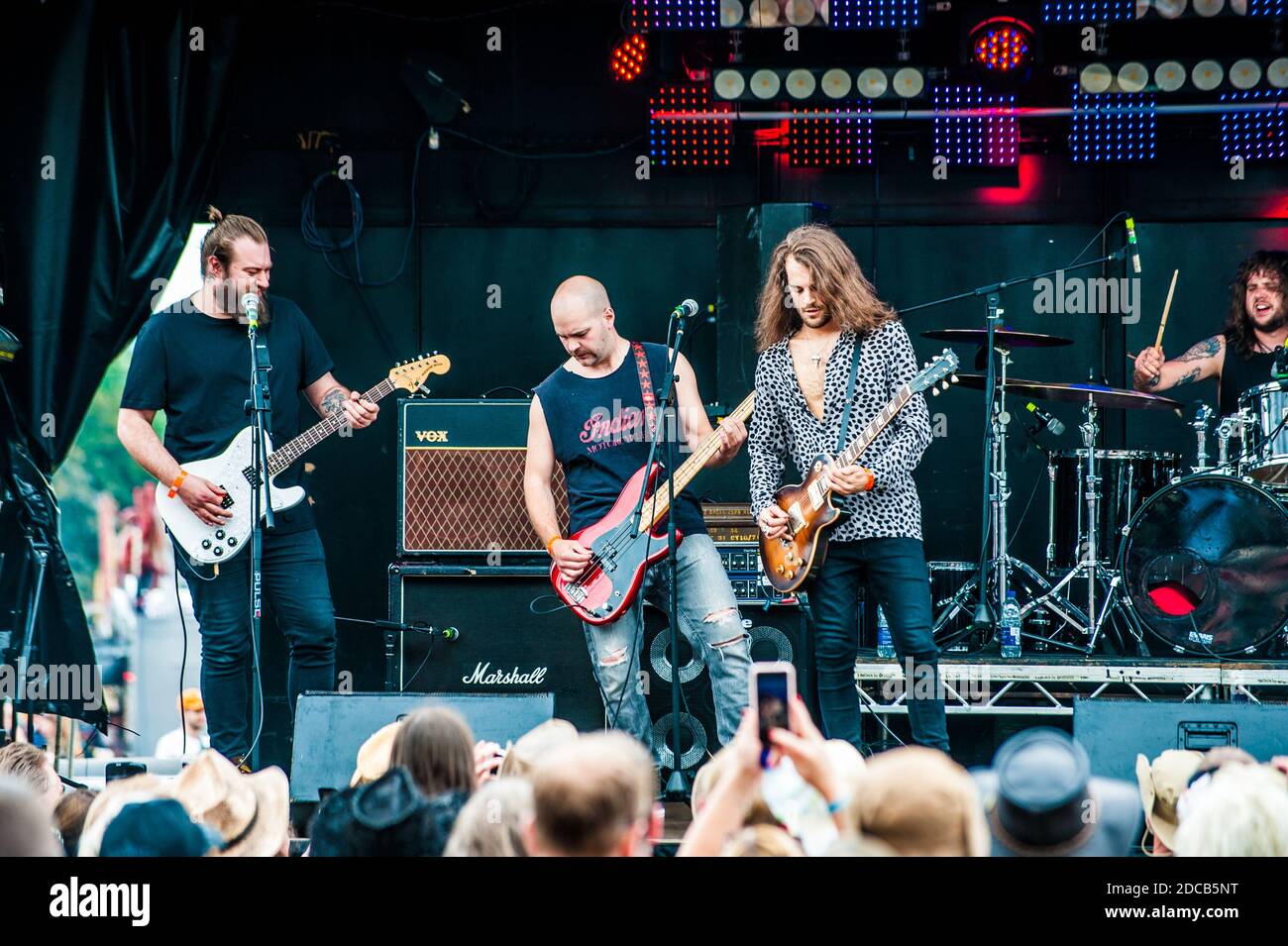 Piston Live in Concert Stock Photo - Alamy