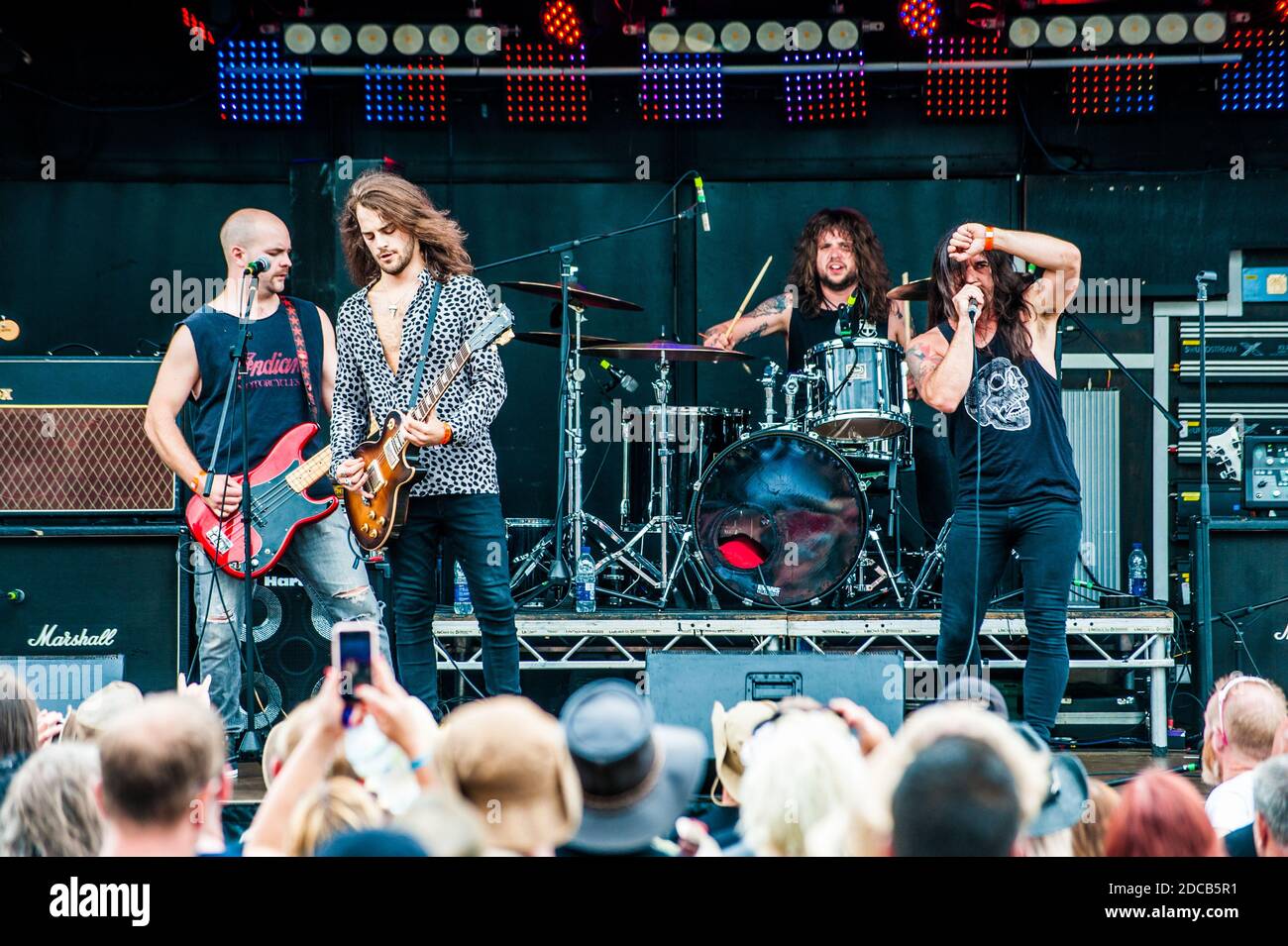 Piston Live in Concert Stock Photo - Alamy