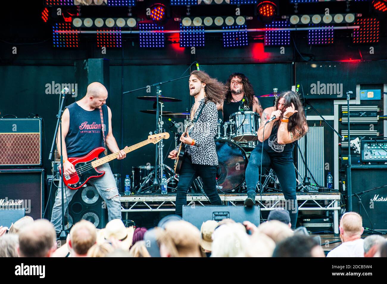 Piston Live in Concert Stock Photo - Alamy
