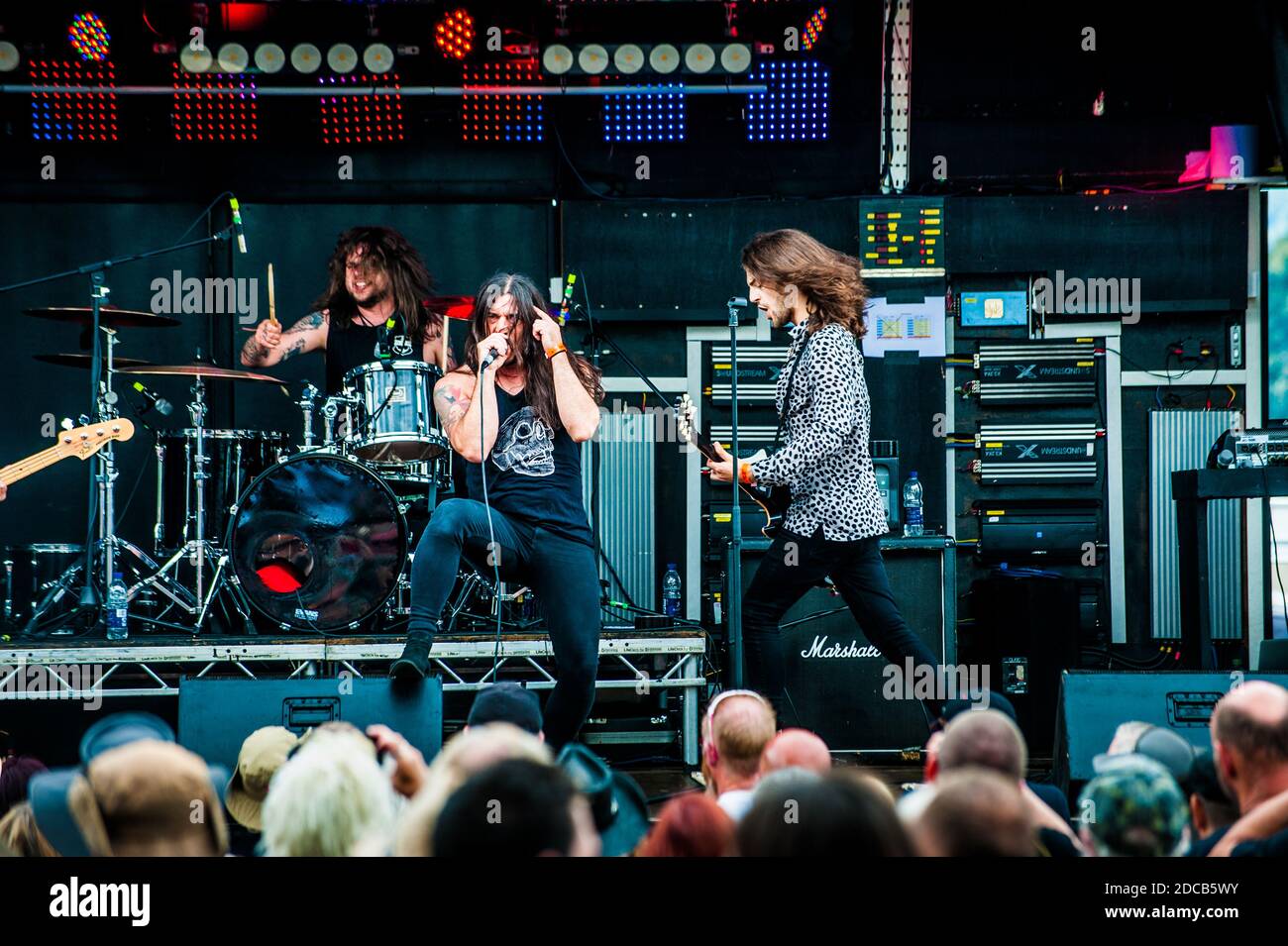 Piston Live in Concert Stock Photo - Alamy