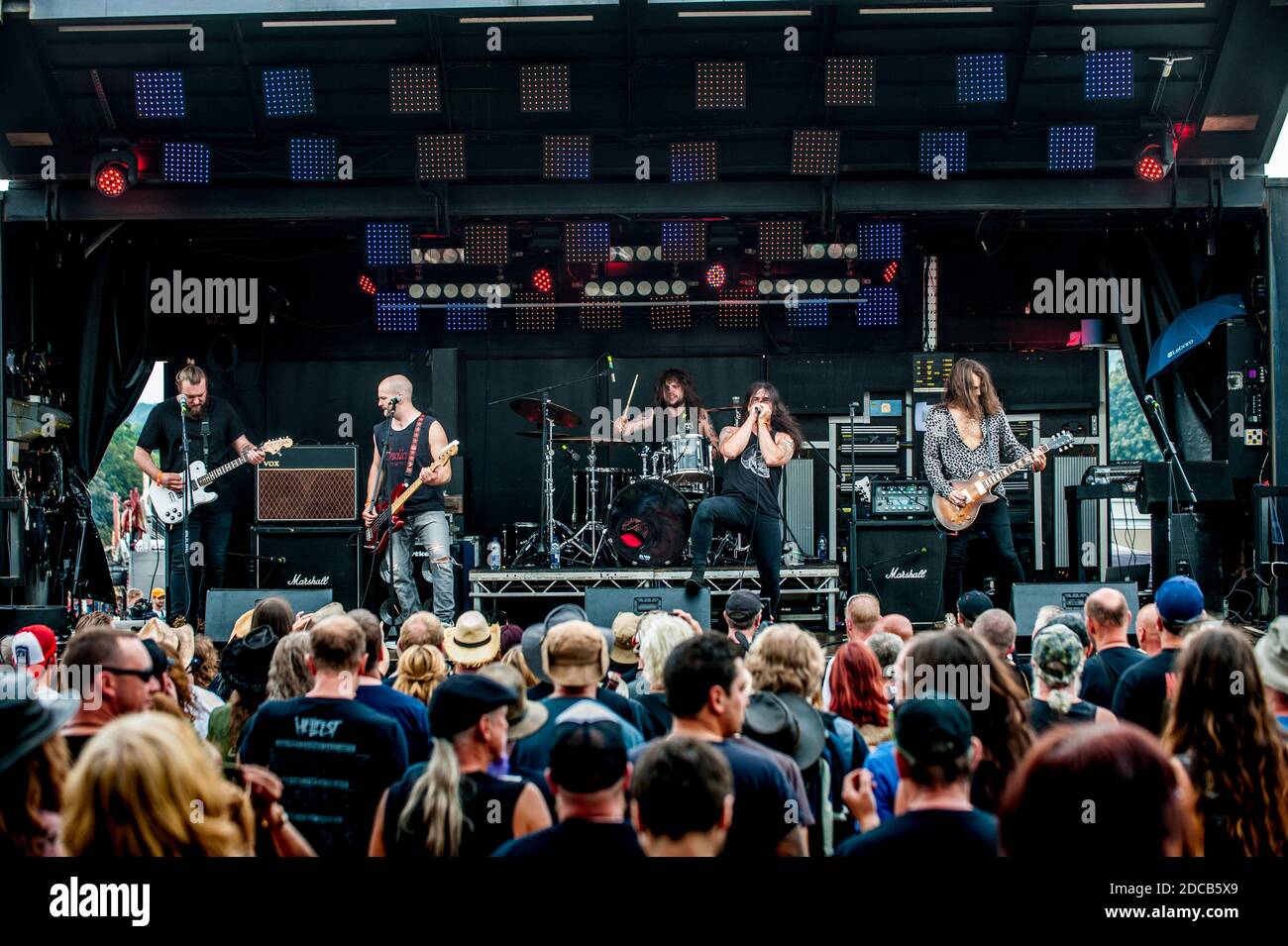 Piston Live in Concert Stock Photo - Alamy