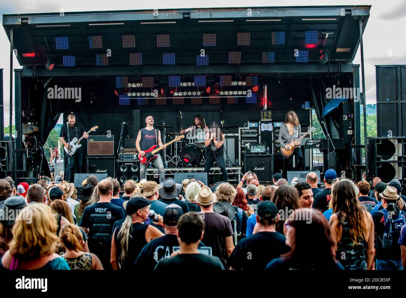 Piston Live in Concert Stock Photo - Alamy