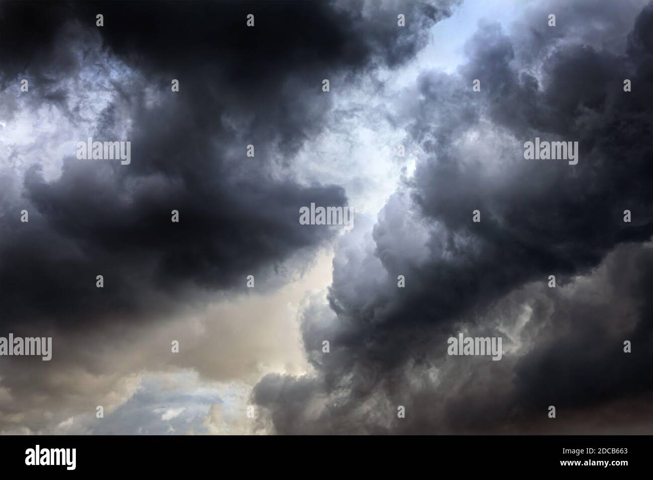 Dark and Dramatic Storm Clouds Area Background Stock Photo - Alamy