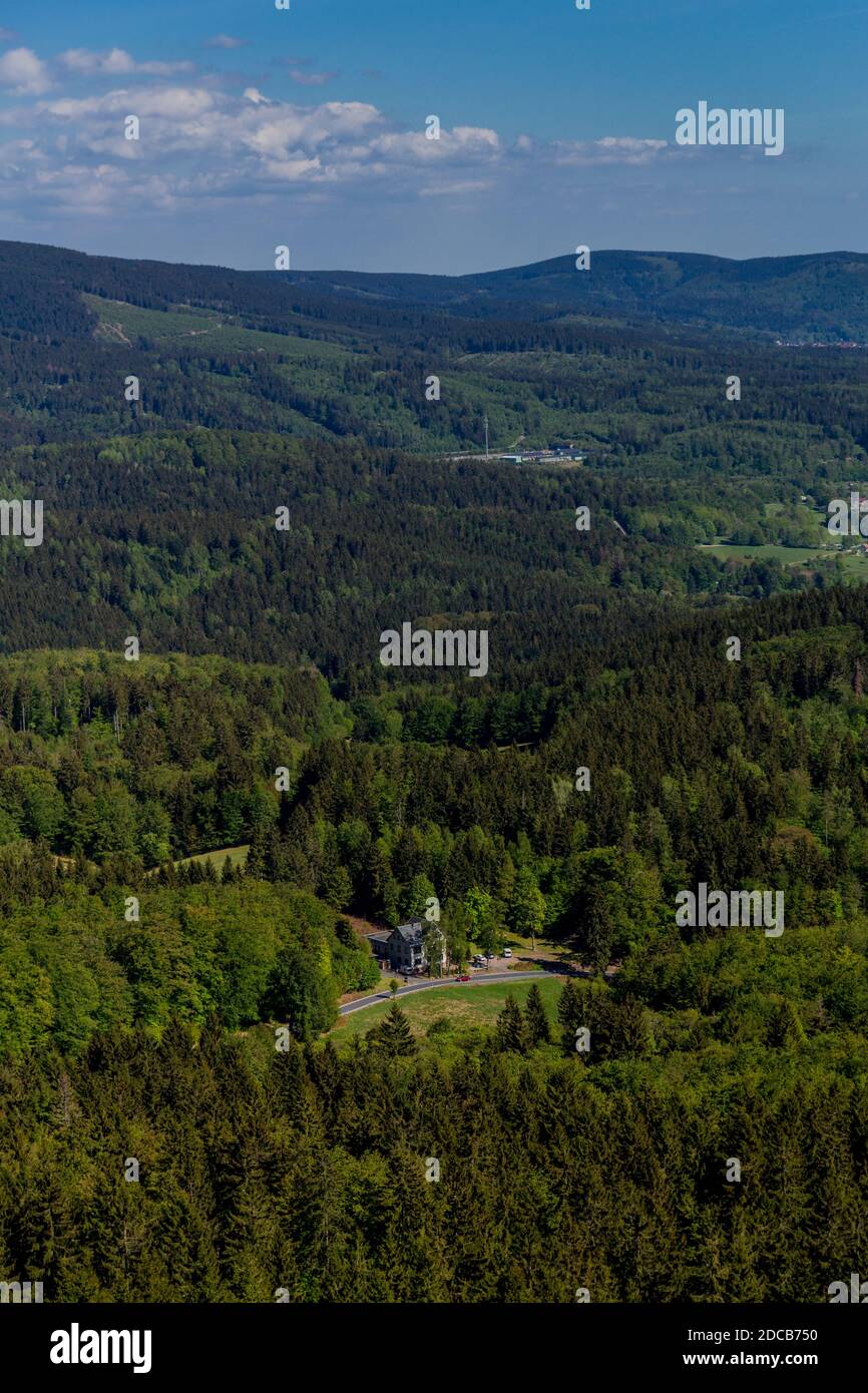 Hiking in different places through the Thuringian Forest - Thüringer ...