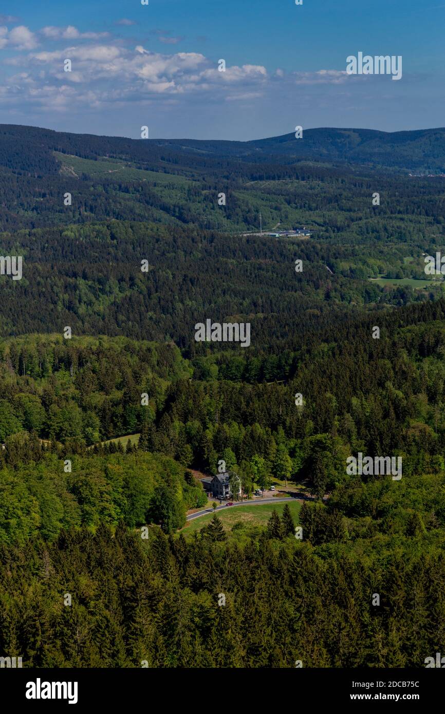 Hiking in different places through the Thuringian Forest - Thüringer ...