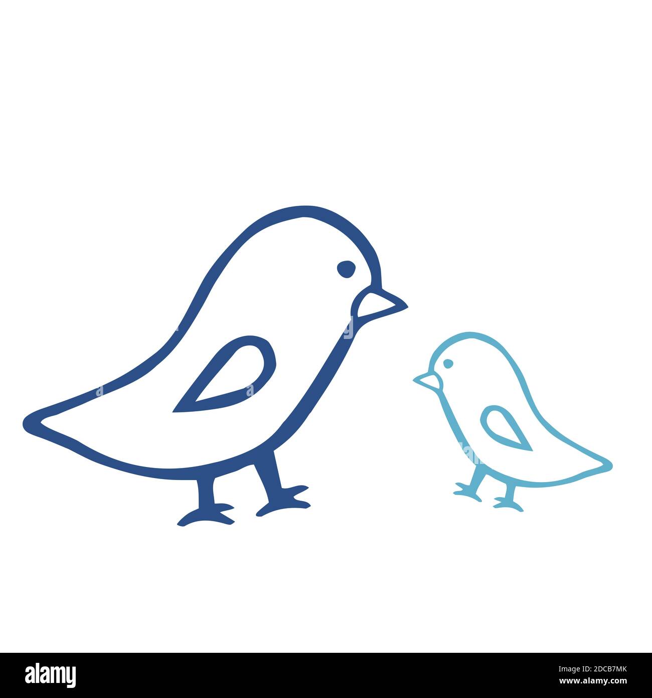 Few birds Cut Out Stock Images & Pictures - Alamy