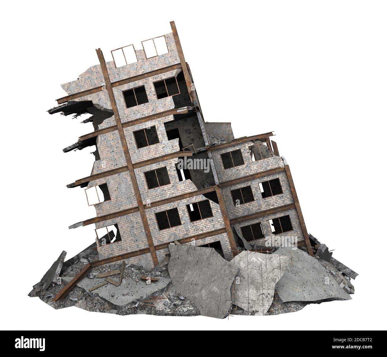 Destroyed Buildings Png