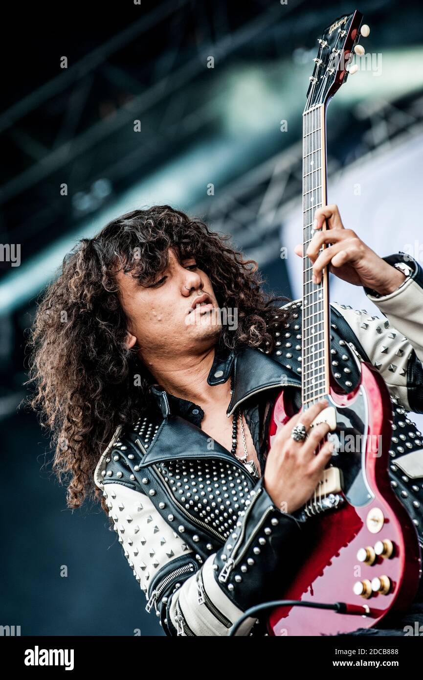 Inglorious Live in Concert at The Ramblin Man Fair Stock Photo - Alamy