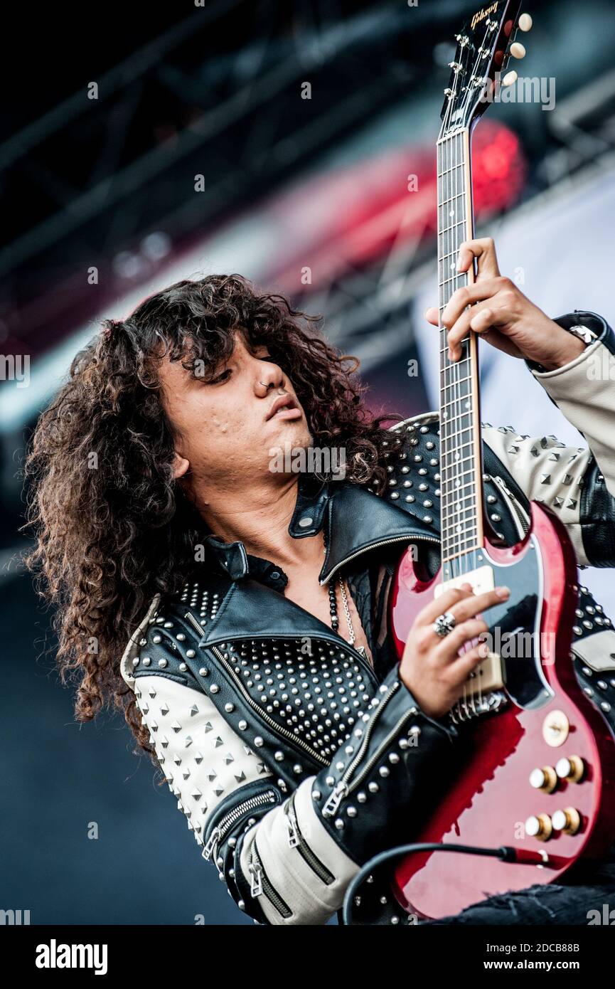 Inglorious Live in Concert at The Ramblin Man Fair Stock Photo - Alamy