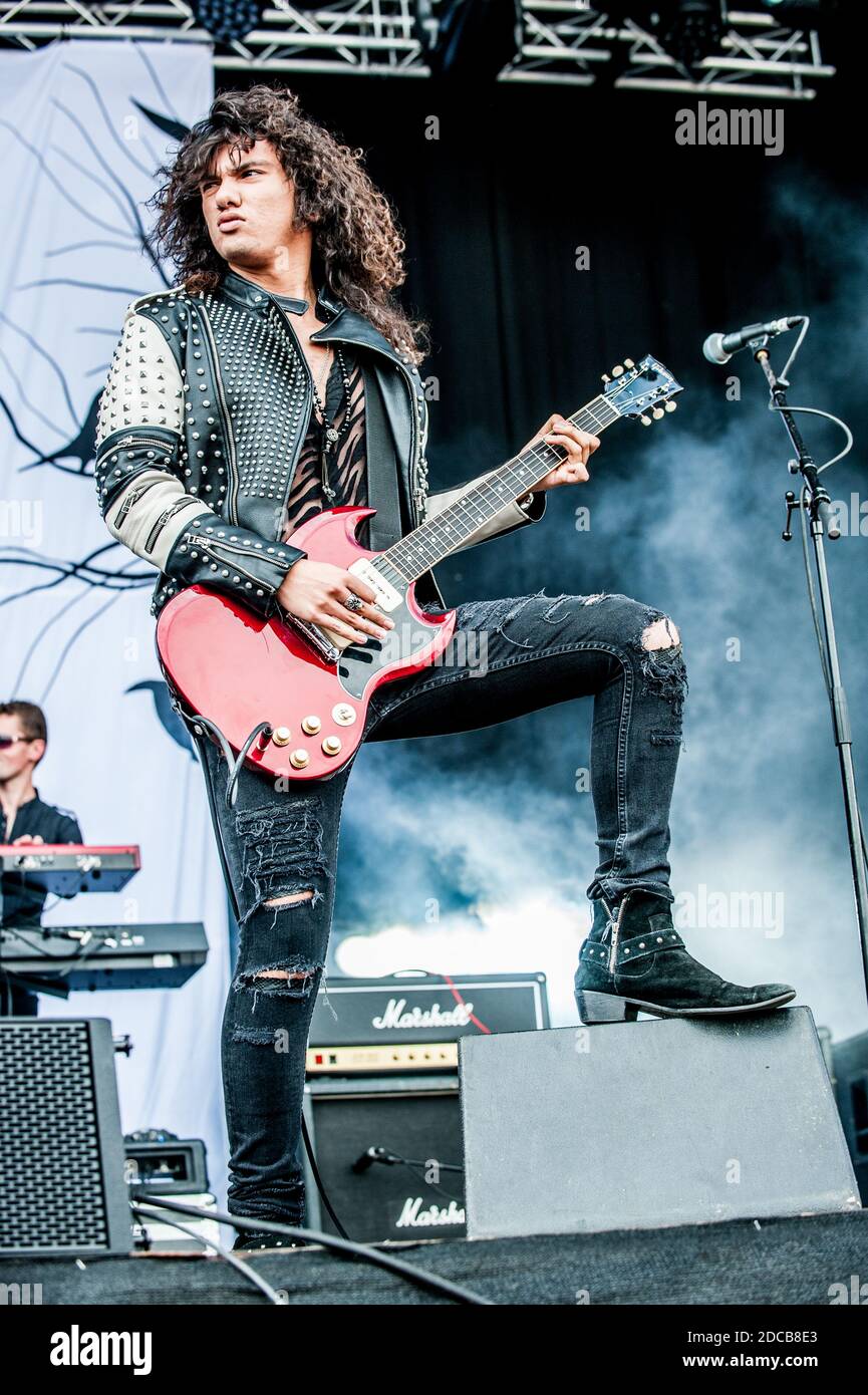 Inglorious Live in Concert at The Ramblin Man Fair Stock Photo - Alamy