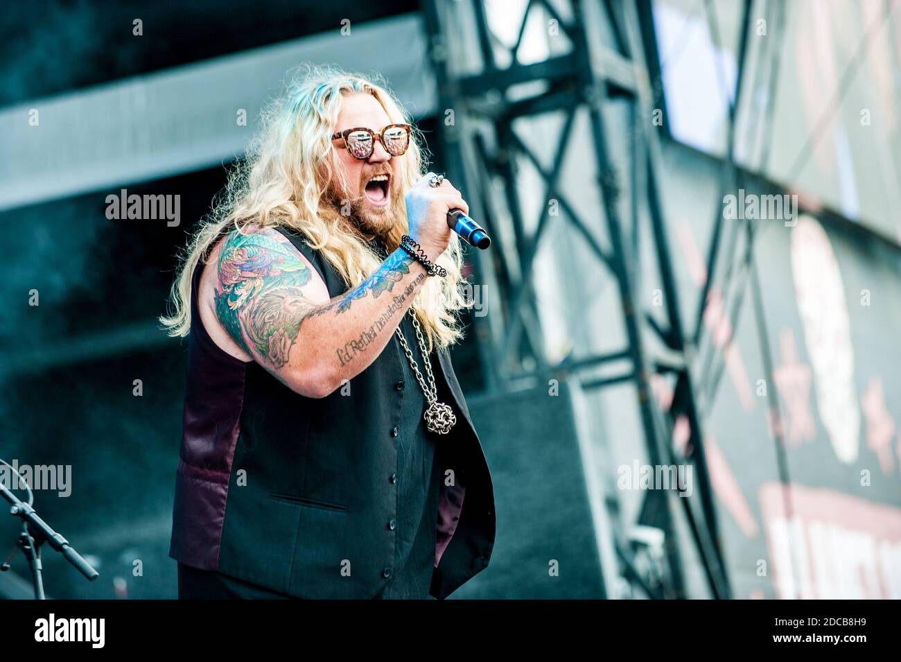 Inglorious Live in Concert at The Ramblin Man Fair Stock Photo - Alamy