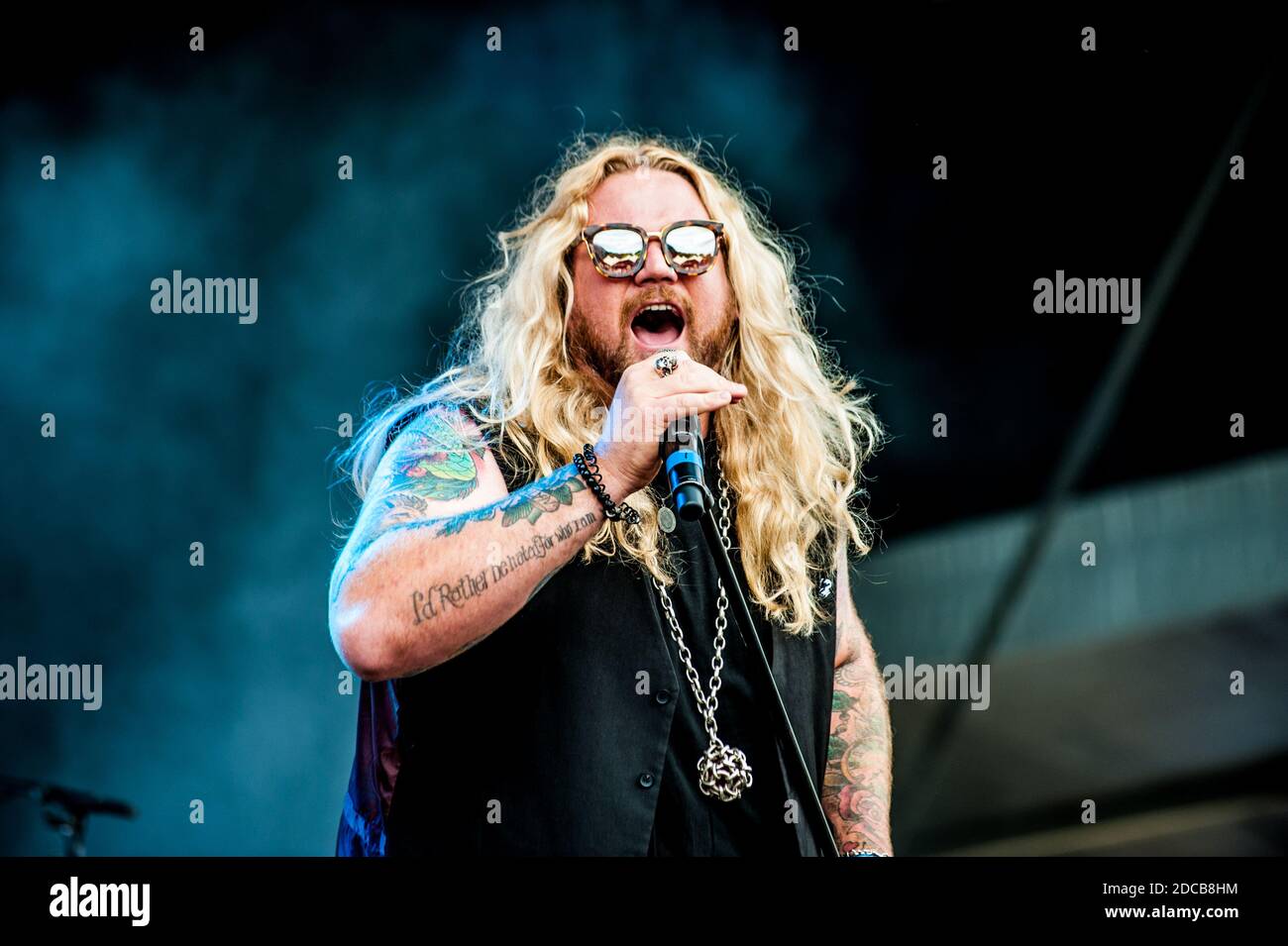 Inglorious Live in Concert at The Ramblin Man Fair Stock Photo - Alamy