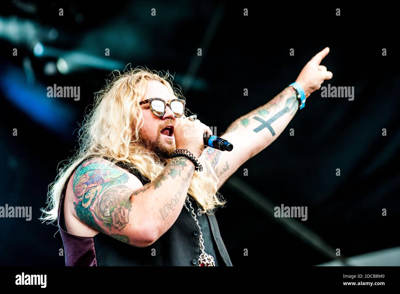 Inglorious Live in Concert at The Ramblin Man Fair Stock Photo - Alamy