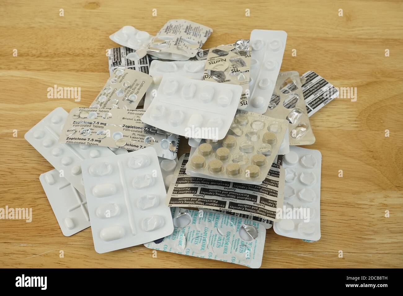 Large pile of prescribed medication tablets Stock Photo - Alamy
