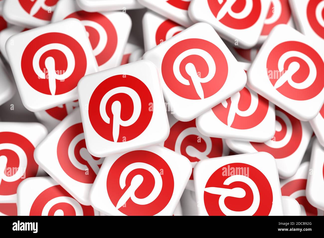 Pinterest logos hi-res stock photography and images - Alamy