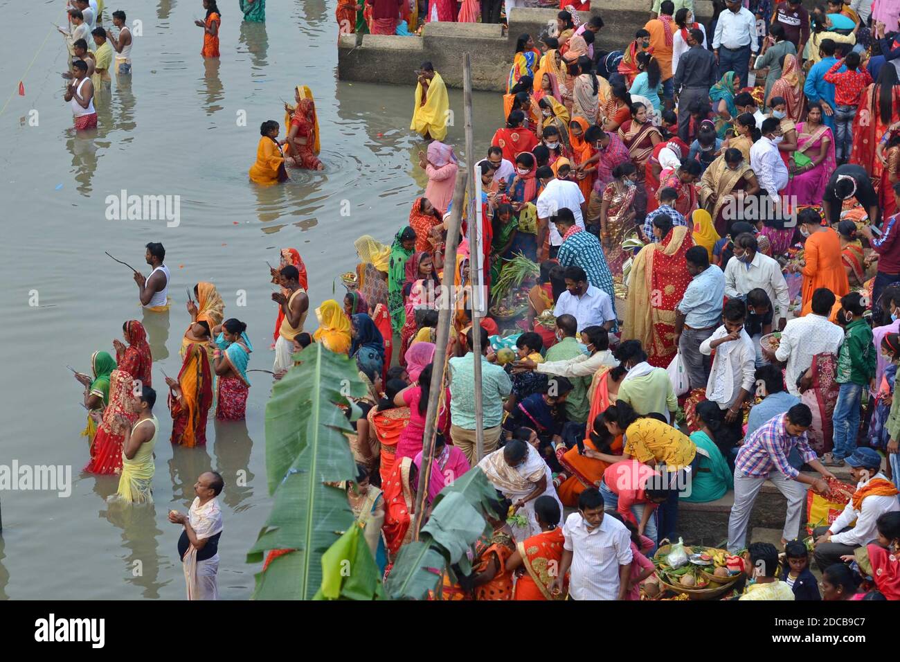 North India. 20th Nov 2020. The auspicious occasion of Chhath Puja 2020 is being celebrated across the nation with full fervour. The festival is majorly celebrated in North India. The day is