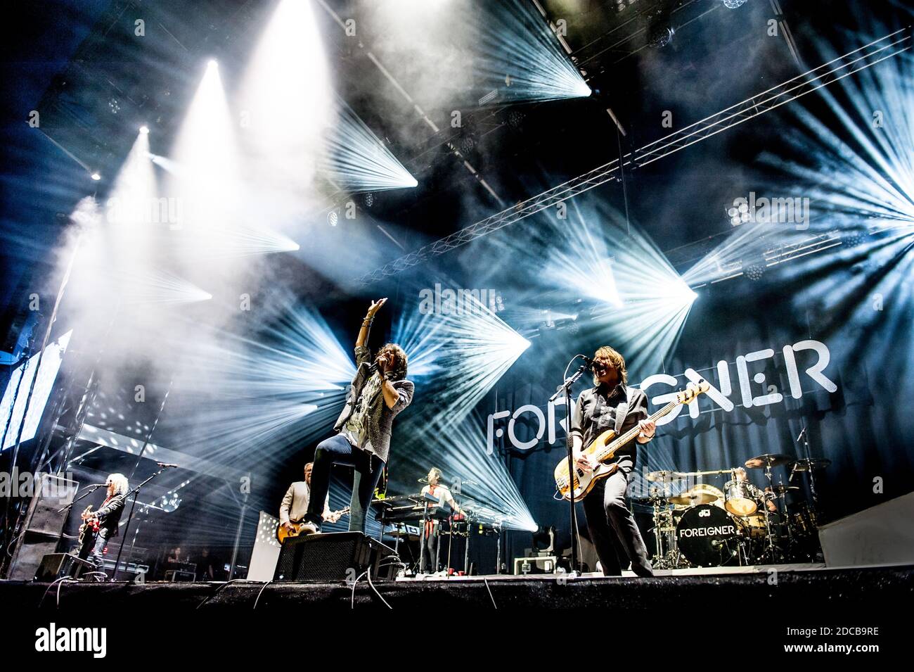 Foreigner Live in Concert Stock Photo - Alamy