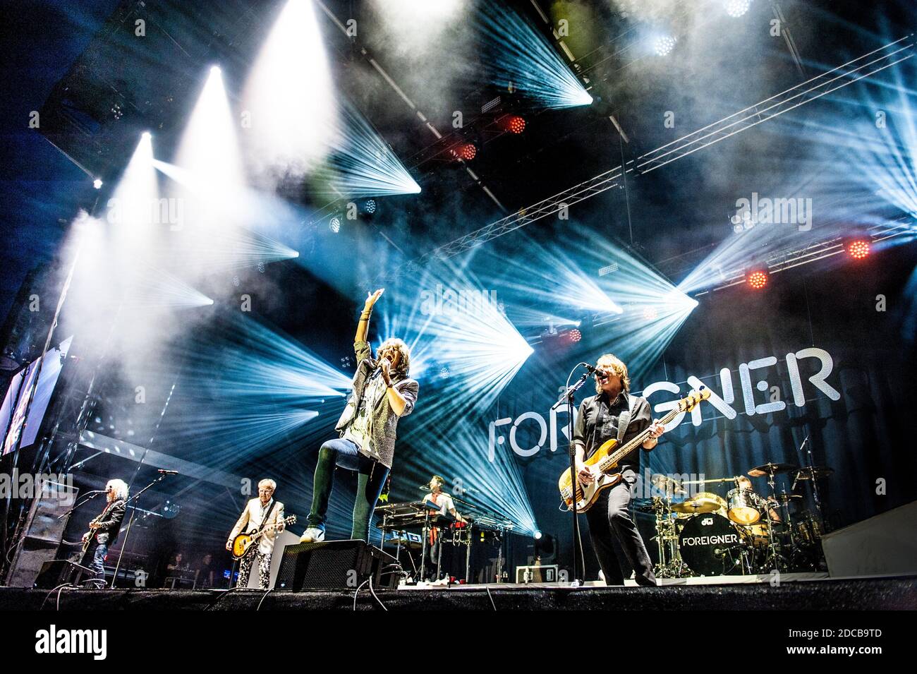 Foreigner Live in Concert Stock Photo - Alamy