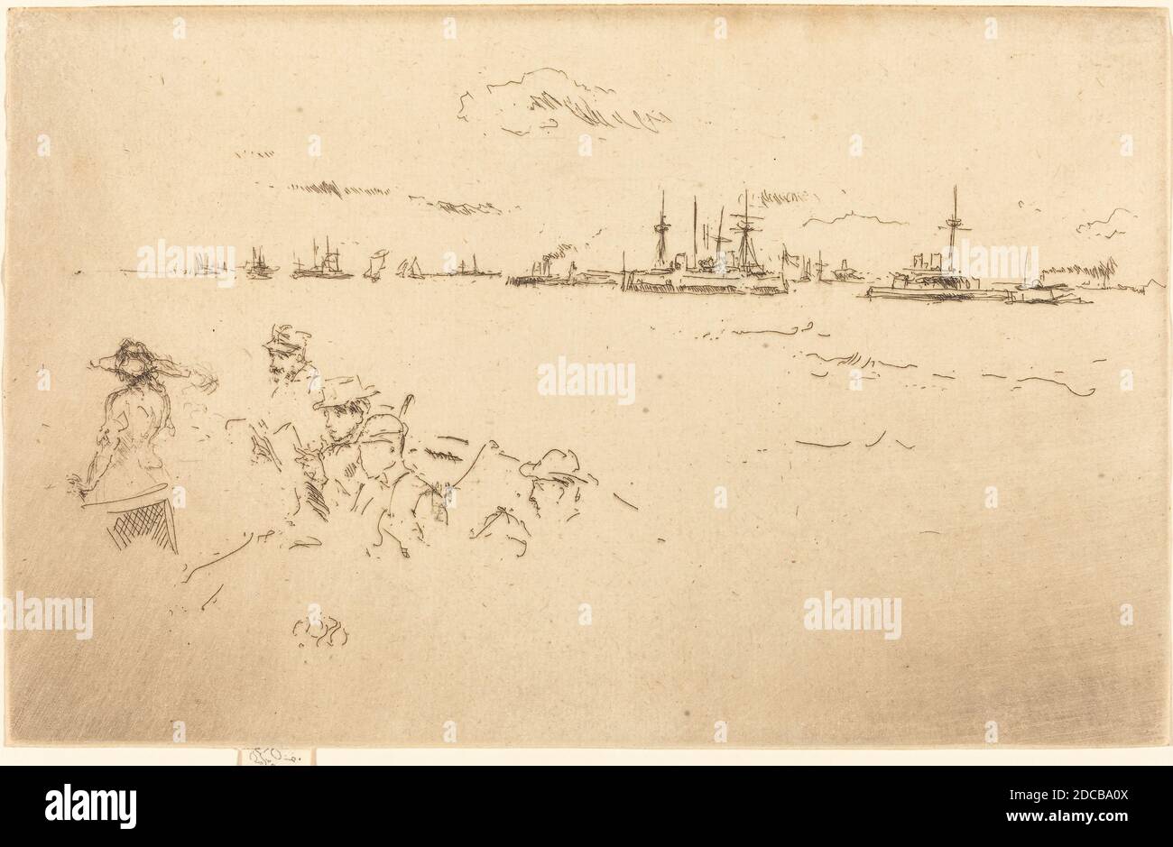 James McNeill Whistler, (artist), American, 1834 - 1903, Monitors ...