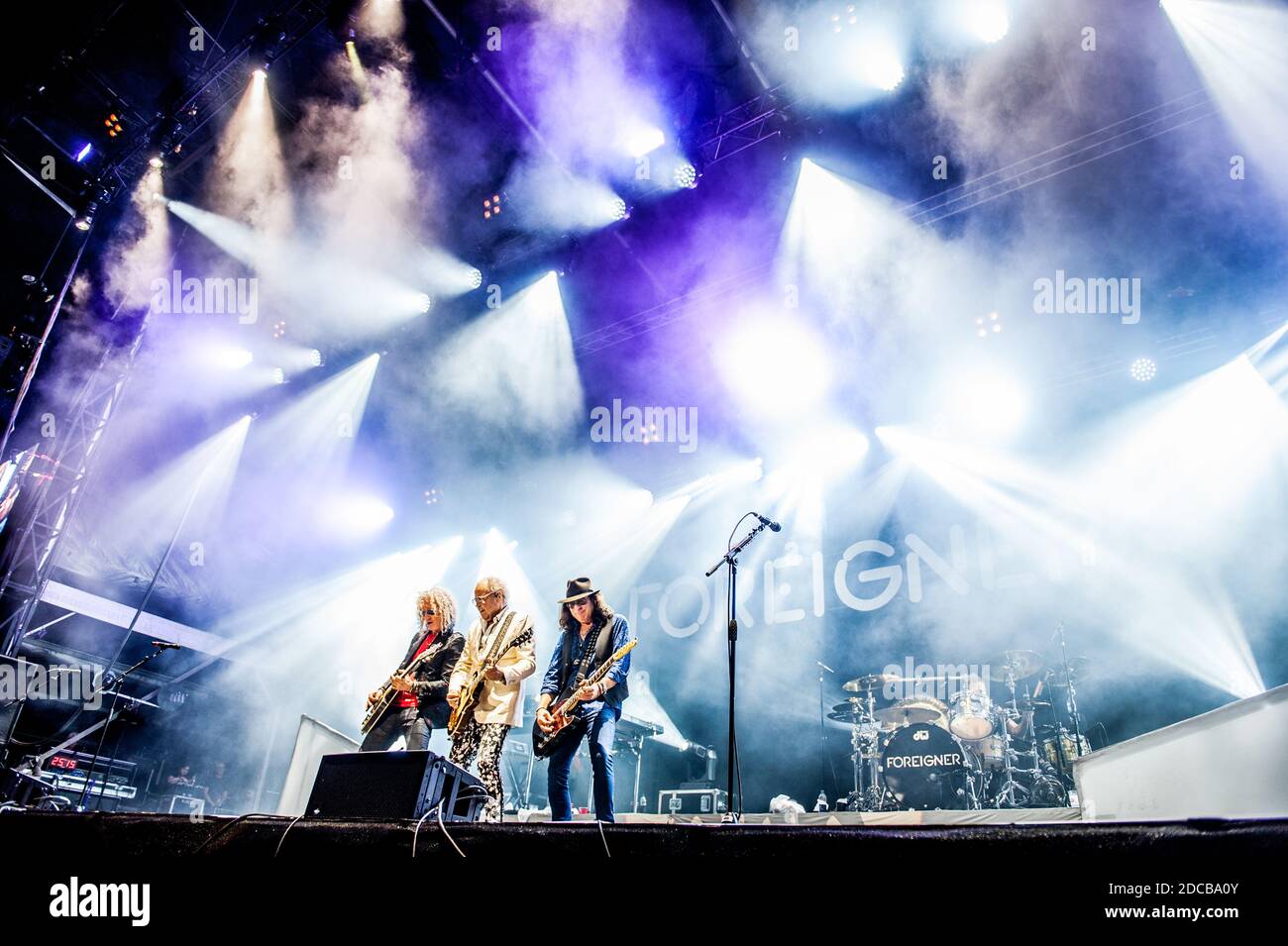Foreigner Live in Concert Stock Photo - Alamy