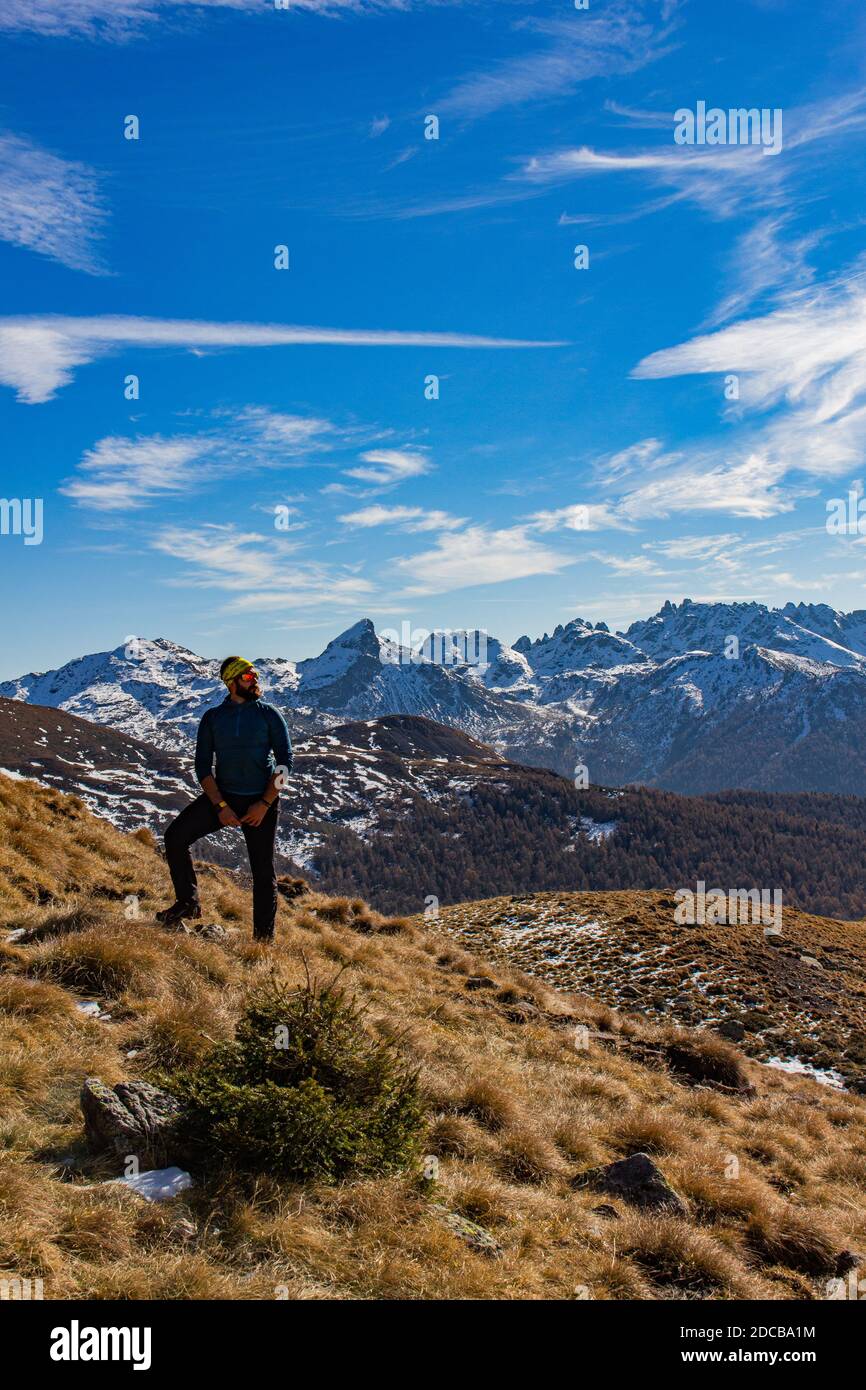 A spectacular viwe, for a great guide Stock Photo - Alamy