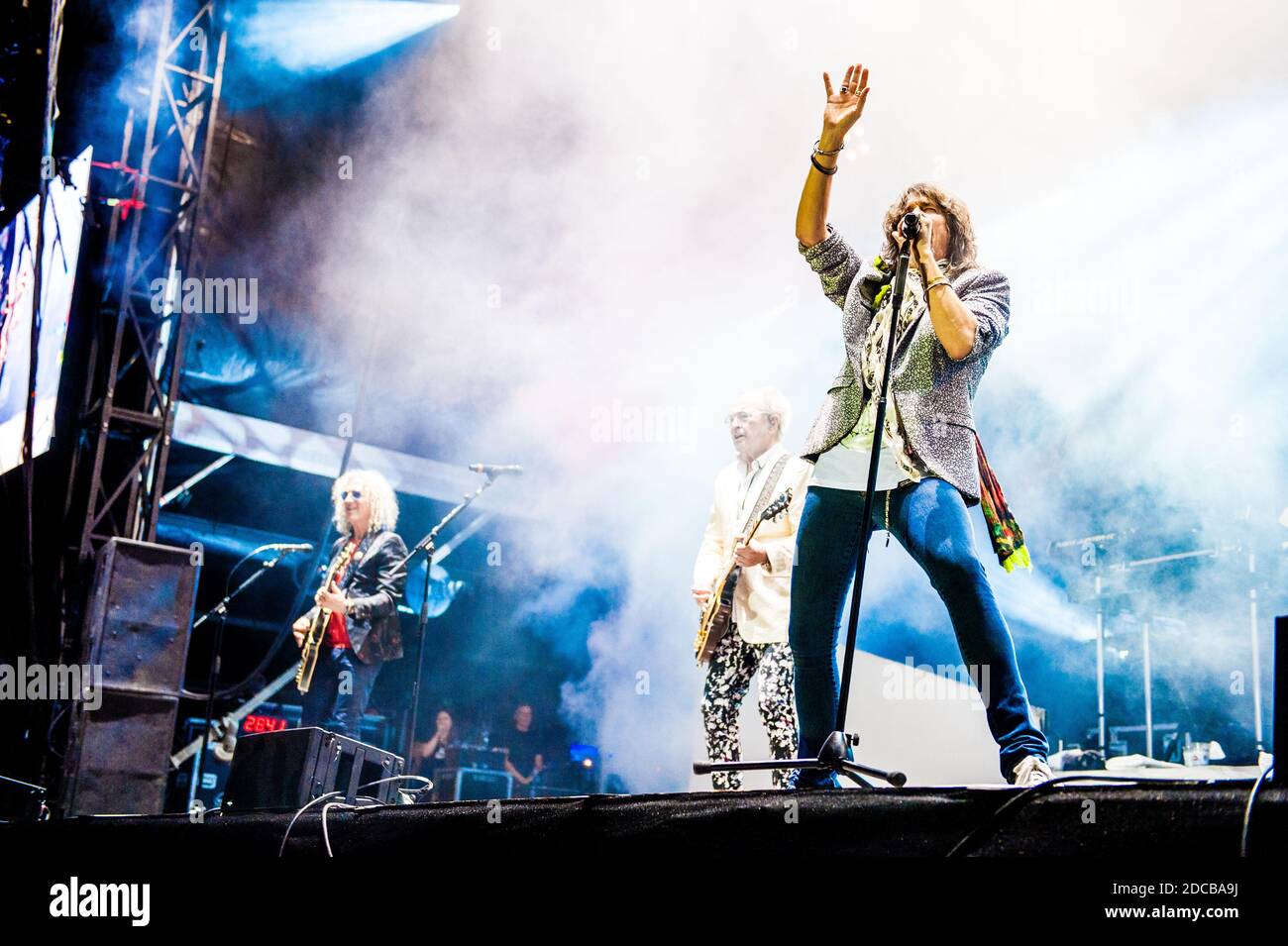 Foreigner Live in Concert Stock Photo - Alamy
