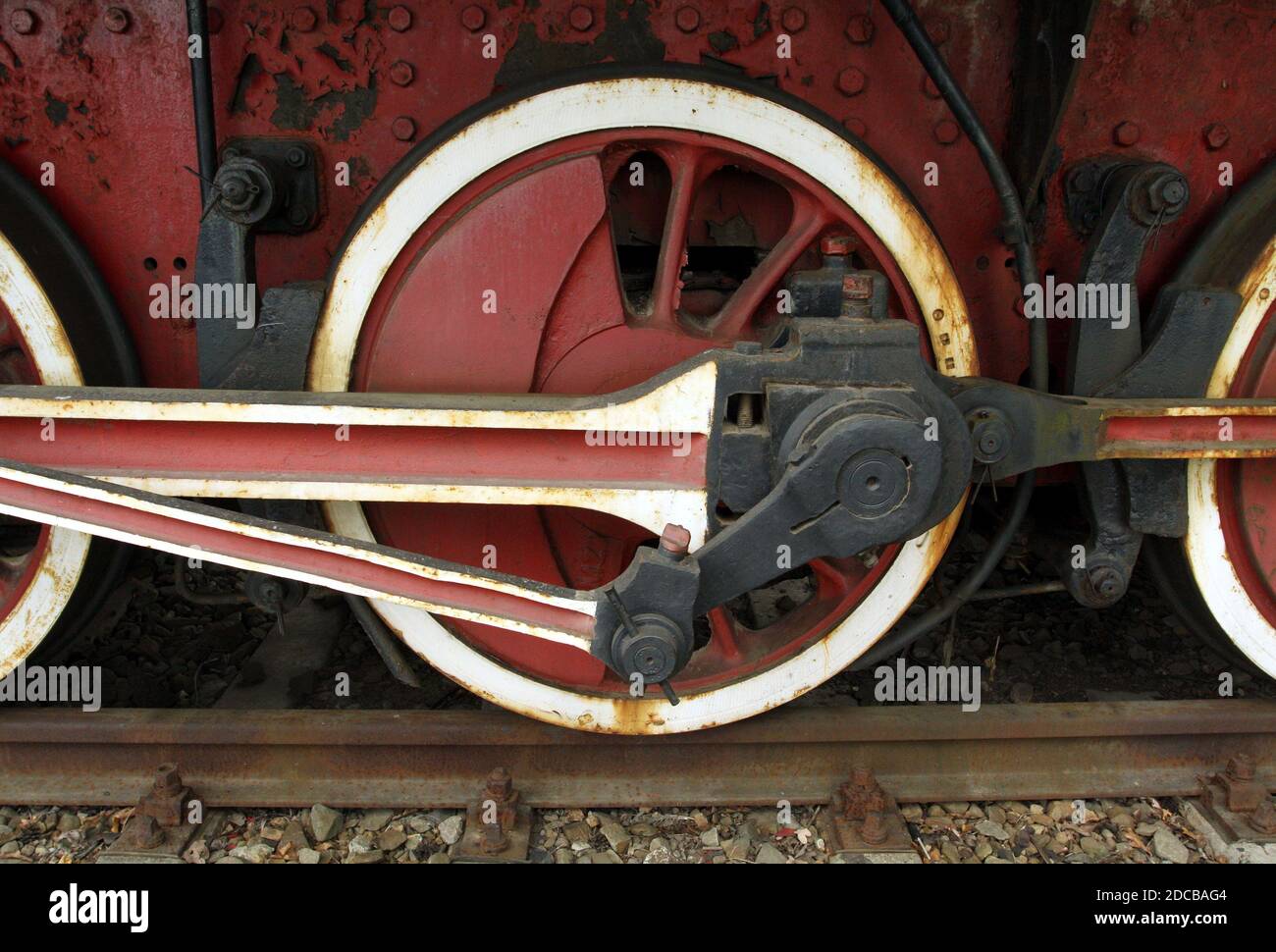 Locomotive driving wheels hi-res stock photography and images - Alamy