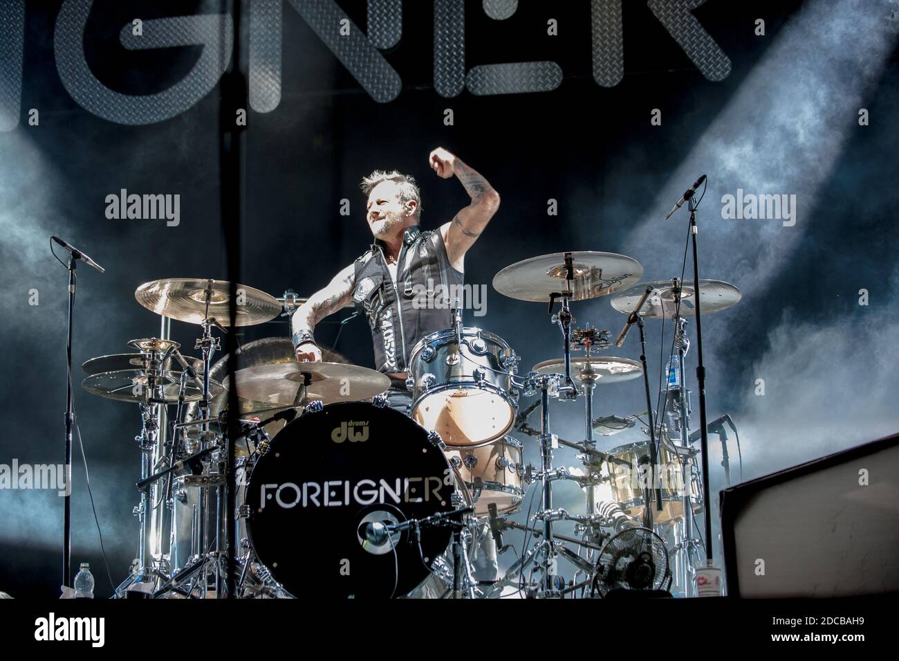 Foreigner Live in Concert Stock Photo - Alamy