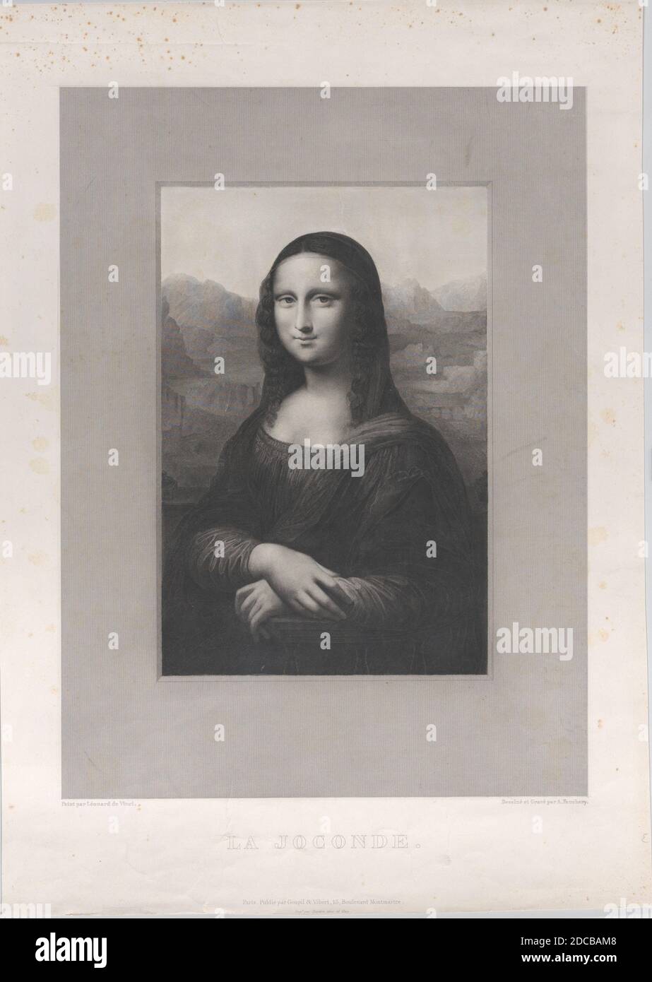 La joconde de leonardo da vinci hi-res stock photography and images - Alamy